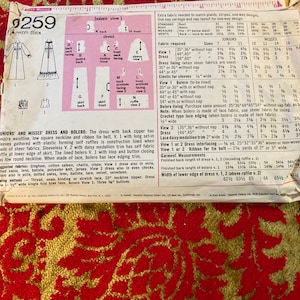 Vintage 1970s Simplicity 9259 Sewing Pattern Size 10 Bust 32.5 - Etsy