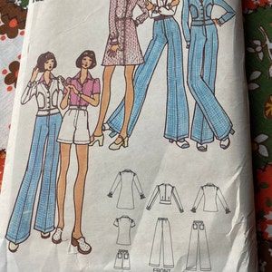 Vintage 1970s Butterick 3029 Kenzo Sewing Pattern Size 11JP Bust 34 FF ...