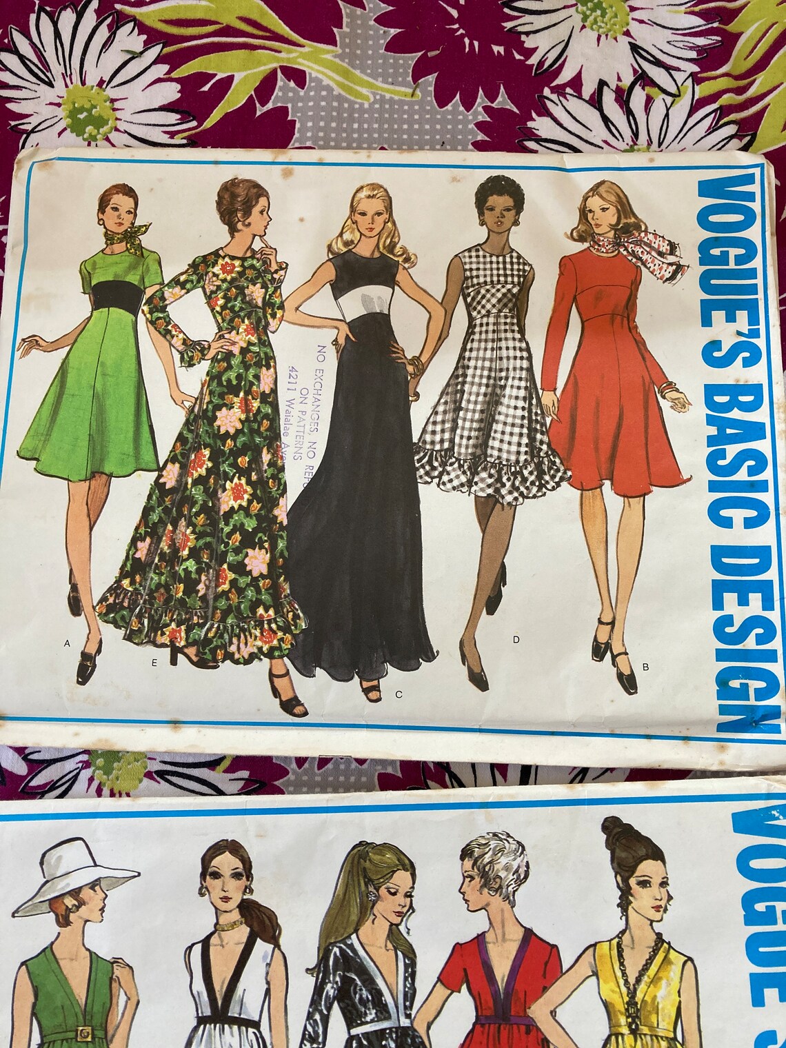 Vintage 1970's Vogue's Basic Design 2367 or 2297 Sewing Pattern U ...