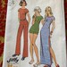 Vintage 1970s Simplicity 9972 Sewing Pattern Size 10 Bust 32.5 - Etsy