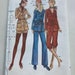 Vintage 1970s Butterick 6382 Sewing Pattern Size 12 Bust 34 FF - Etsy