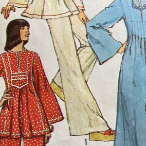 Vintage 1970s Simplicity 6044 Sewing Pattern Size 12 Bust 34 - Etsy