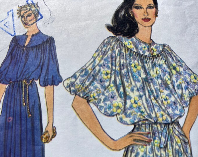 Vintage 1970s MISS VOGUE 7828, Sewing Pattern Size 10 Bust 32.5 FF - Etsy