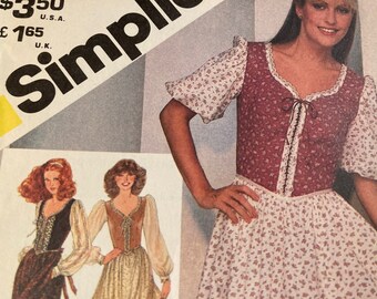 Vintage 1970 Simplicity 5616 Sewing Pattern Size 12 Bust 34 | Etsy