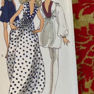 Vintage 1970s MISS VOGUE 7828, Sewing Pattern Size 8 Bust 31.5 FF - Etsy