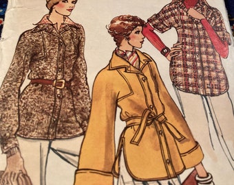 Vintage 1970s Vogue 8587 Sewing Pattern Size 12 Bust 34 or | Etsy