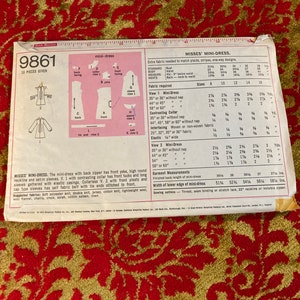 Vintage 1970s Simplicity 9861 Sewing Pattern Size 14 Bust 36 - Etsy