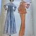 Vintage 1970s Vogue 8587 Sewing Pattern Size 10 Bust 32.5 - Etsy