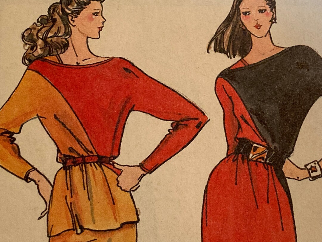 Vintage 1970's Butterick 6747 Sewing Pattern Size 12 Bust 34 FF - Etsy