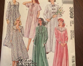Vintage 1980s Vogue 9930 Sewing Pattern Size 12-14-16 Bust 34-36-38 FF ...