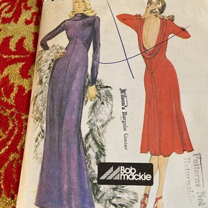 Vintage 1970s Mccall 6839 Bob Mackie Sewing Pattern Size 12 Bust 34 - Etsy