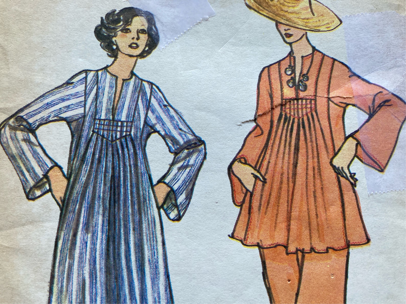 Vintage 1970s Vogue 8587 Sewing Pattern Size 10 Bust 32.5 - Etsy