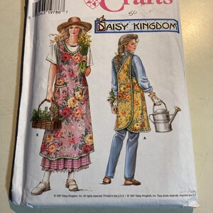 Vintage 1990s Simplicity 7481 Daisy Kingdom Sewing Pattern Size S,M,L ...