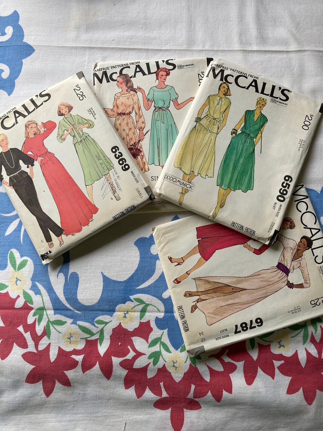 Vintage 1970's Mccall's 6369, 6787 or 6590 - Etsy
