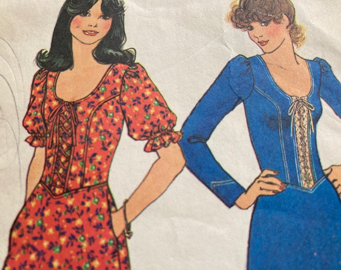 Vintage 1970s Vogue 8906 Sewing Pattern Size 12 Bust 34 - Etsy