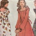 Vintage 1970 Simplicity 6979 Dress or Top Sewing Pattern Size 12 Bust ...