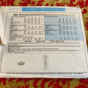 Vintage 1970s Mccall 6839 Bob Mackie Sewing Pattern Size 12 Bust 34 - Etsy