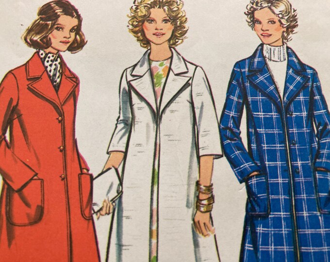 Vintage 1970s Simplicity 5526 Sewing Pattern Size 12 Bust 34 FF - Etsy