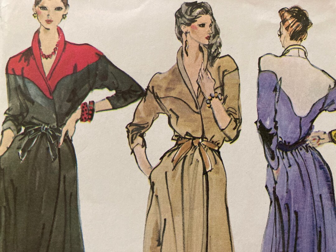 Vintage 1970s Mccall’s 6841 Halston Sewing Pattern Size 12 Bust 34 or ...