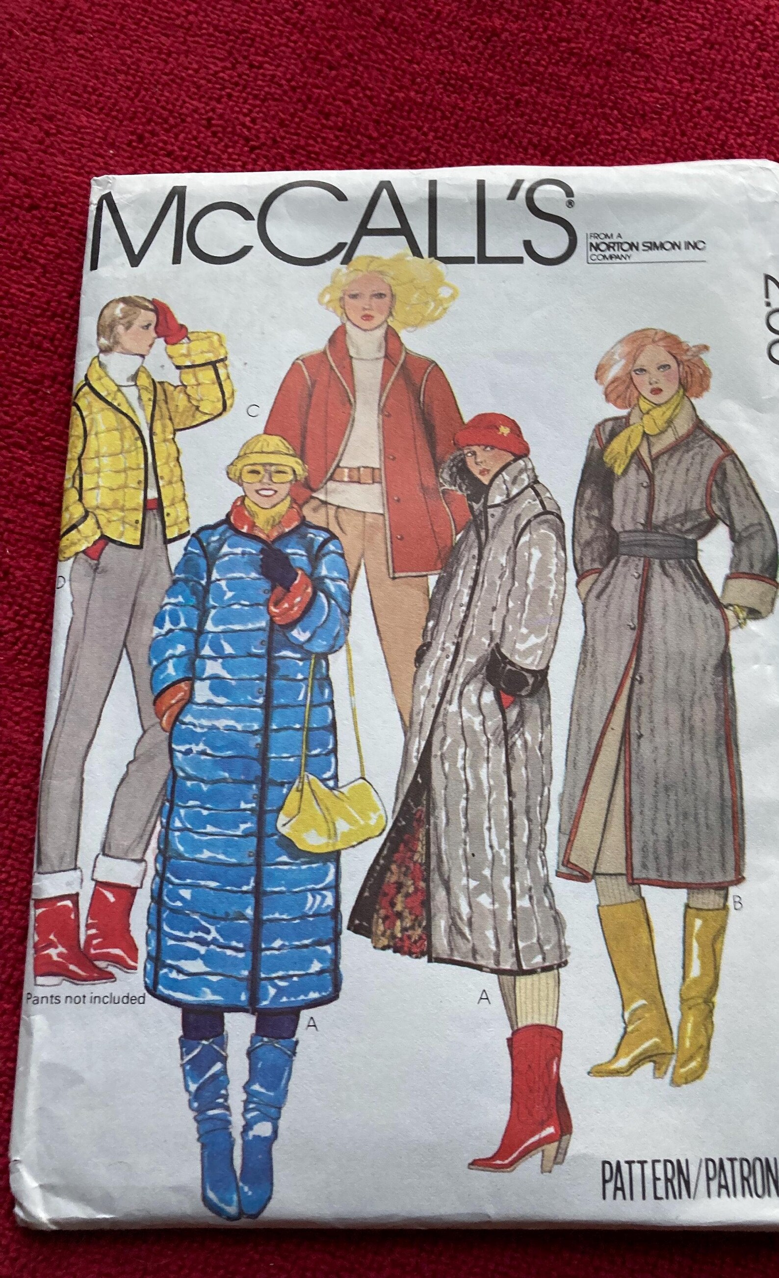 RARE Vintage 1970's Mccall's 6754 Sewing Pattern Size 14 Bust 36 or ...