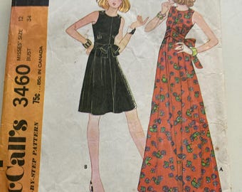 Vintage 1970s Mccall 6839 Bob Mackie Sewing Pattern Size 12 Bust 34 - Etsy