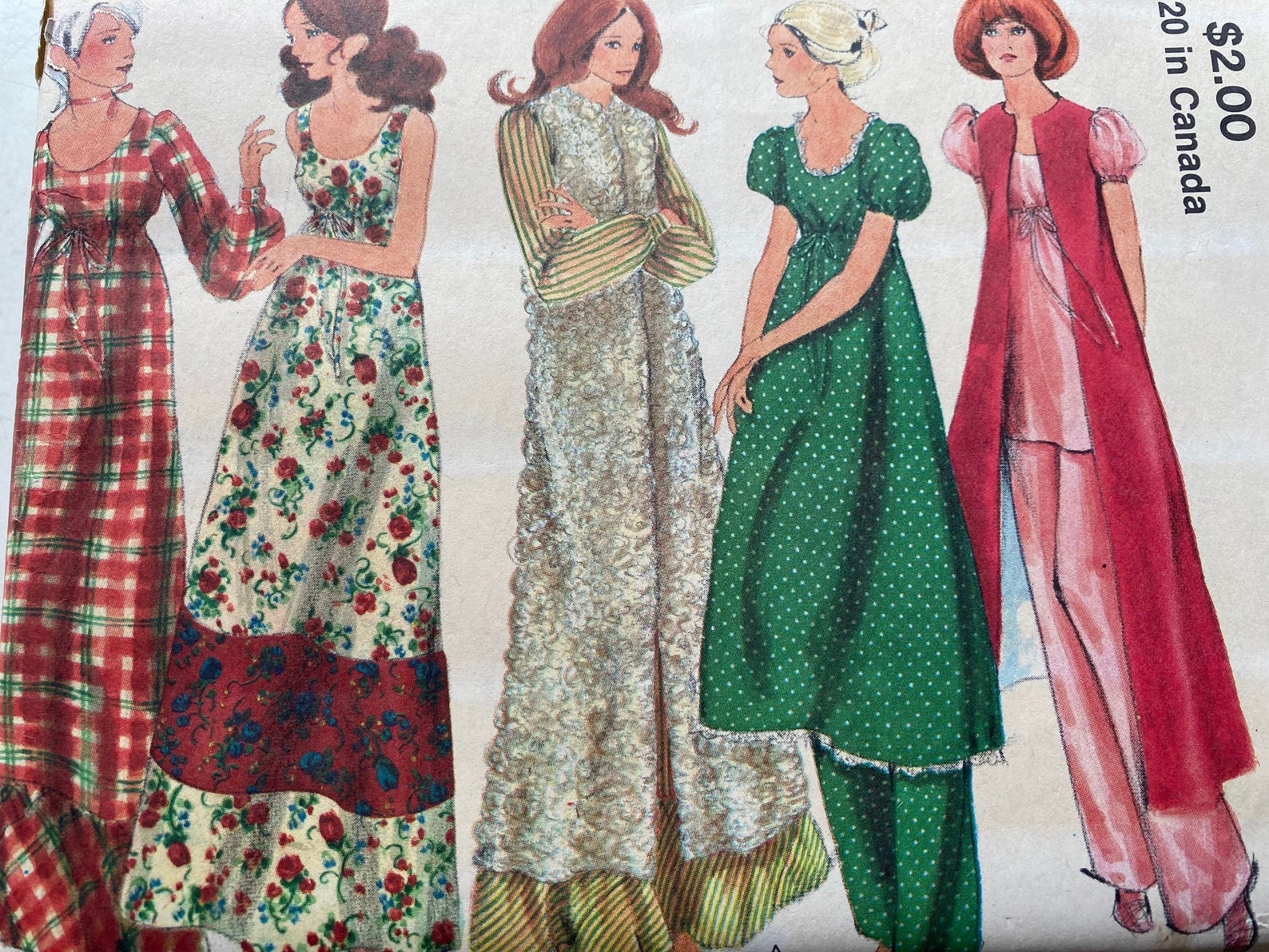 RARE Vintage 1970's Vogue 7905 Sewing Pattern Size 14 Bust 36 or Size ...