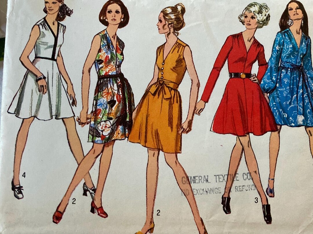 Vintage 1960s Simplicity 8701 Sewing Pattern Size 14 Bust 36 - Etsy