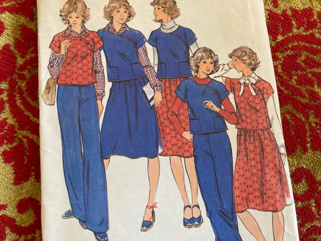 Vintage 1970s Butterick 4613, Sewing Pattern Size 14 Bust 36 FF - Etsy