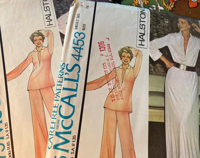 Vintage 1970s MISS VOGUE 7828, Sewing Pattern Size 10 Bust 32.5 FF - Etsy