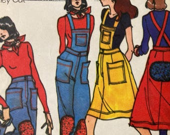 Vintage 1970’s Butterick 6977 BETSEY JOHNSON Jacket, Top, Skirt, Pants ...