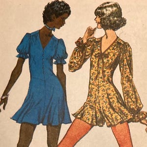 Vintage 1970's Simplicity 9781 Sewing Pattern Size 10 Bust 32.5 - Etsy