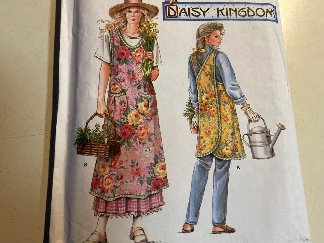 Vintage 1990s Simplicity 7481 Daisy Kingdom Sewing Pattern Size S,M,L ...