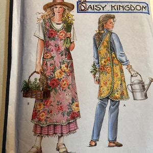 Vintage 1990s Simplicity 7481 Daisy Kingdom Sewing Pattern Size S,M,L ...