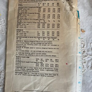 Vintage 1970s Butterick 6932 Mary Quant Dress Sewing Pattern Size 12 ...