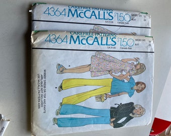 Vintage 1970's Butterick 6341 Sewing Pattern Size 14 Bust 36 - Etsy