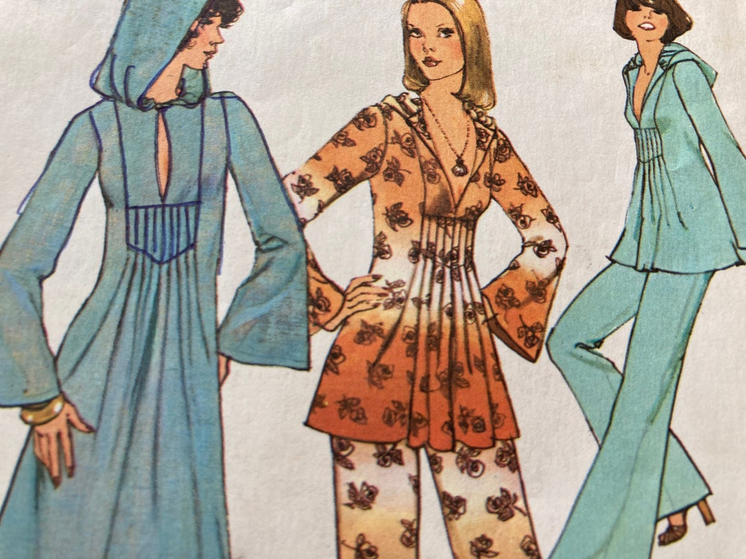 Vintage 1970s Simplicity 7194 Sewing Pattern Size 8 Bust 31.5 or Size ...