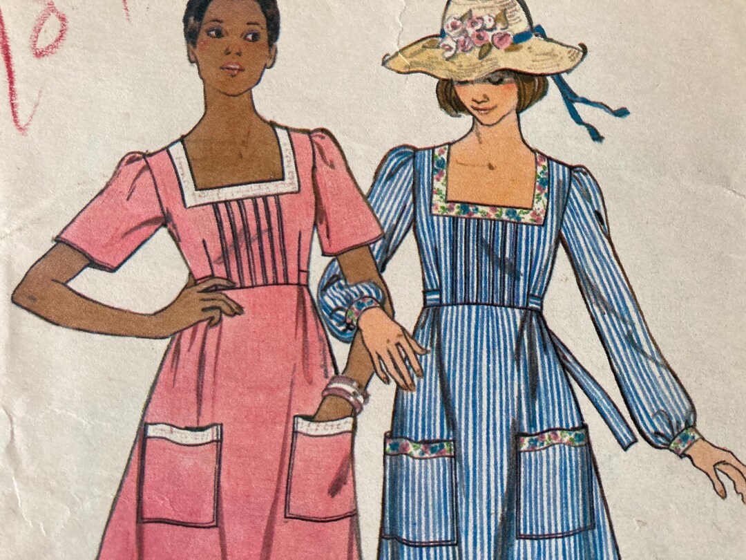 Vintage 1970s Butterick 4703 Sewing Pattern Size 10 Bust 32,5 - Etsy