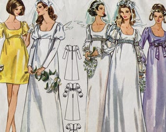 Vintage 1960's Mccall's 9785 Dress Sewing Pattern Size 10 Bust 32.5 - Etsy