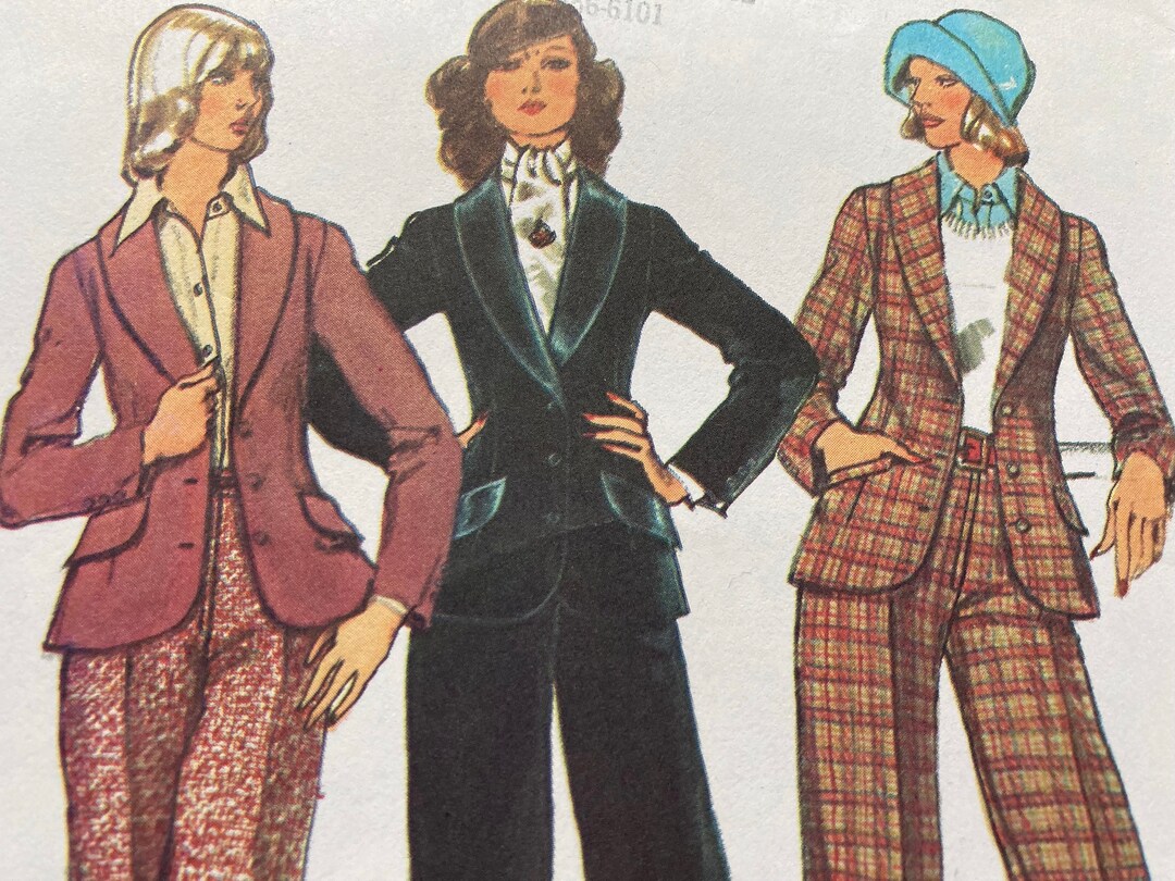 Vintage 1970's Simplicity 5955 Sewing Pattern Size 12 Bust 34 FF - Etsy