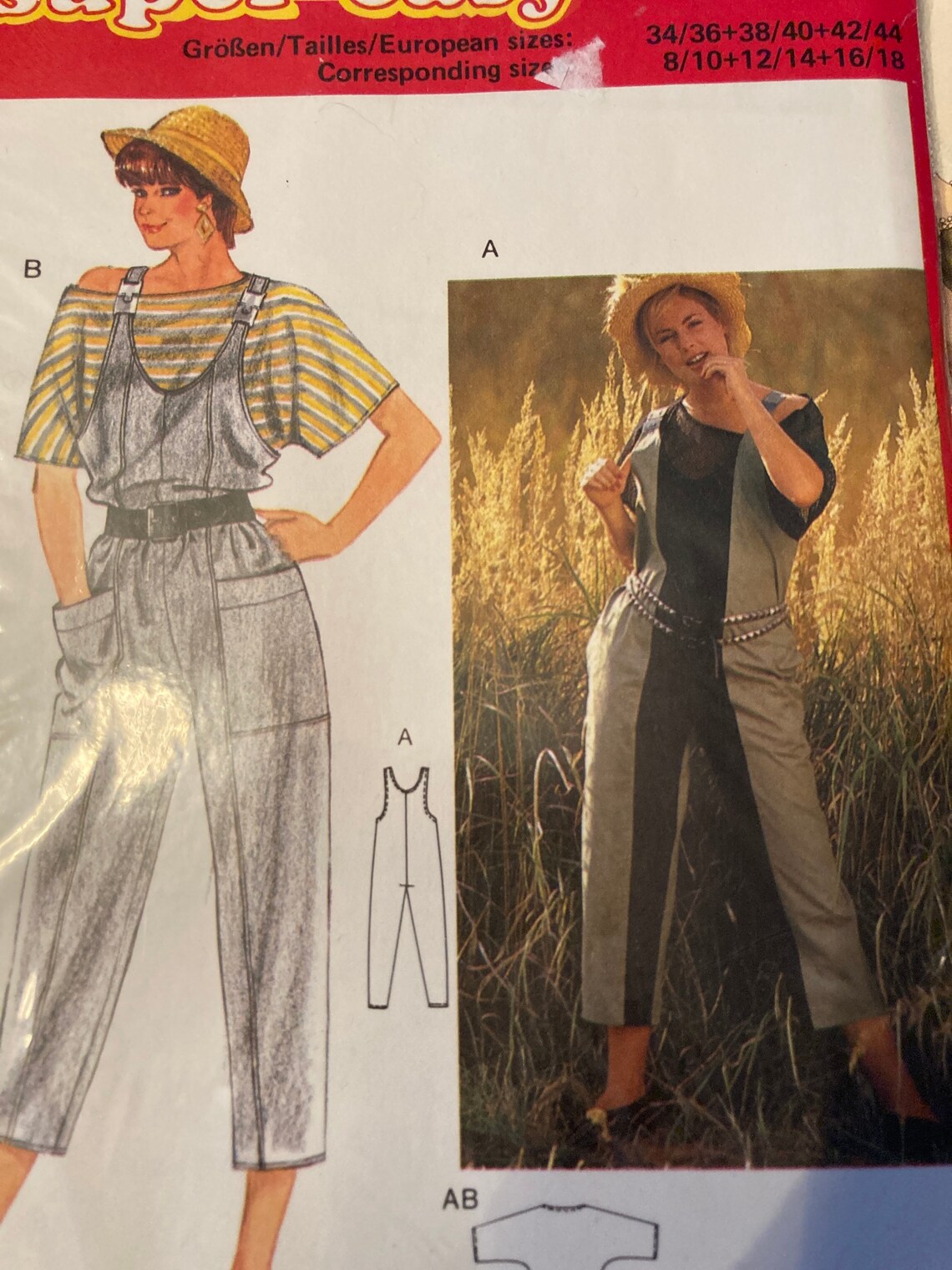 Vintage 1980s Burda 6956 Sewing Pattern - Etsy