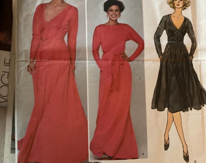 Vintage 1970s Vogue 2765, Sewing Pattern Size 12 Bust 34 - Etsy