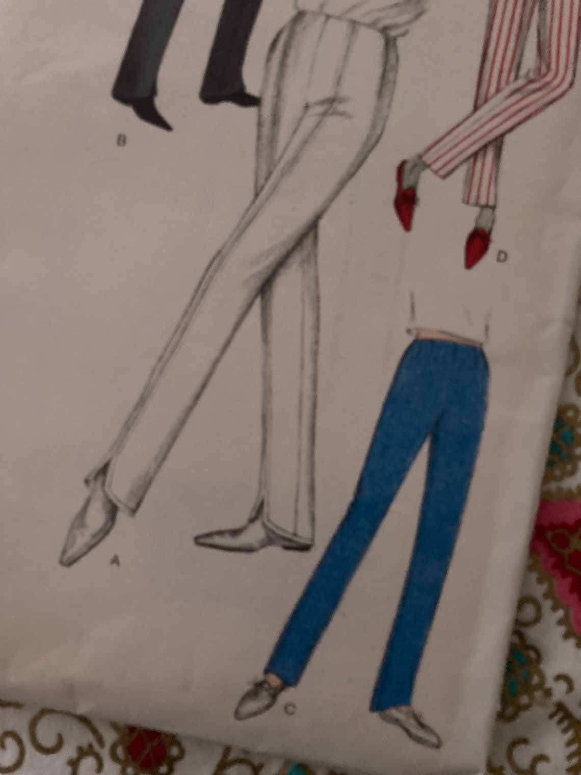 Vintage 1960s Vogue 6427 Sewing Pattern Waist 26 FF - Etsy