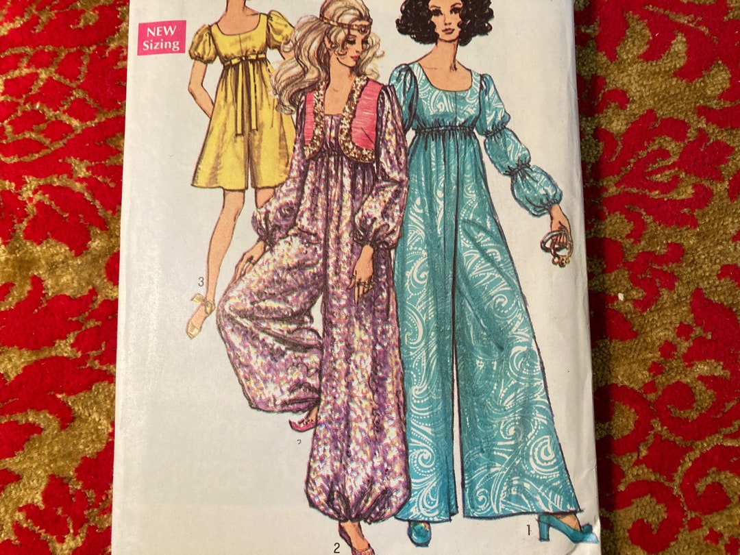 Vintage 1960s Simplicity 8254 Sewing Pattern Size 12 Bust 34 FF - Etsy