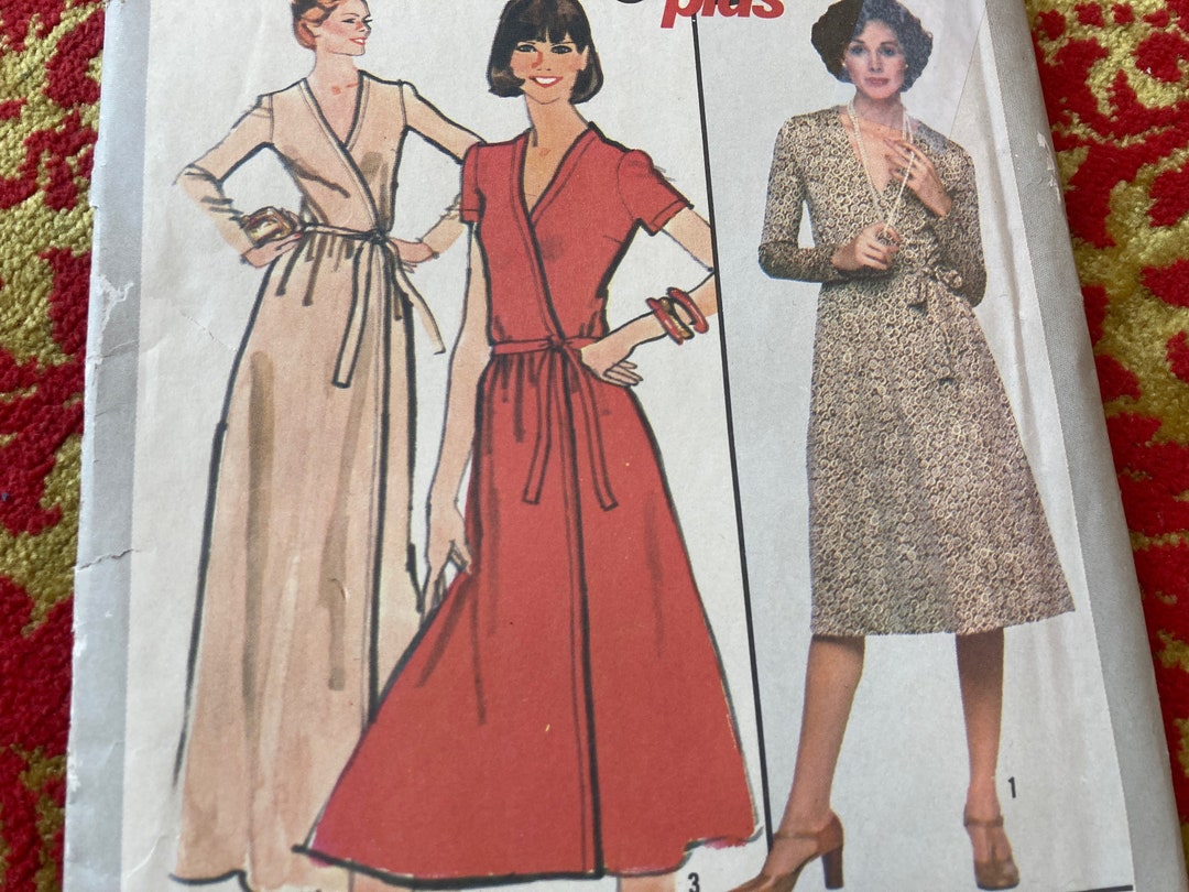 Vintage 1970s Simplicity 8235 Sewing Pattern Size 10 Bust 32.5 or Size ...