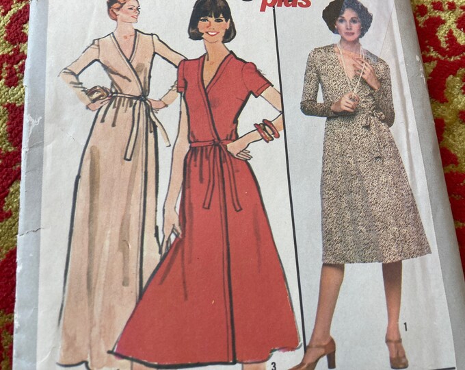 Vintage 1970 Simplicity 9961 Sewing Pattern Size 10 Bust 32.5 or Size ...