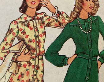 Vintage 1970s Simplicity 5010 Sewing Pattern Size 16 Bust 38 FF - Etsy