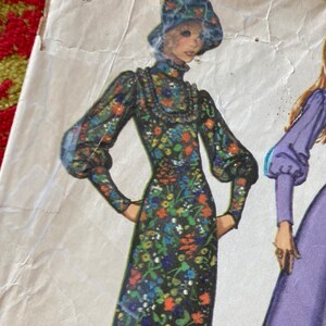 RARE Vintage 1970 Simplicity 9454 Sewing Pattern Size 12 Bust - Etsy