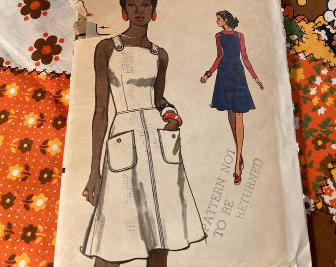 Vintage 1970s Vogue 8849 Sewing Pattern Size 12 Bust 34 - Etsy