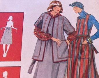 Vintage 1970s Vogue 8587 Sewing Pattern Size 10 Bust 32.5 FF - Etsy