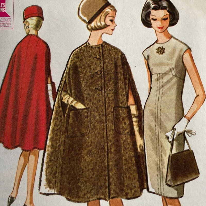 1960s Cape Pattern - Etsy